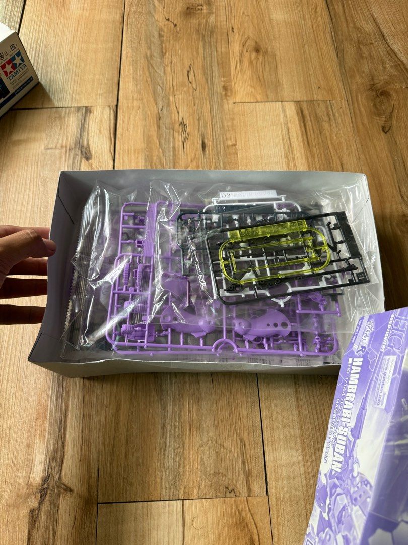 1/144 HGBF HAMBRABI SUBAN Model Kit Gundam Build Fighters Premium ...