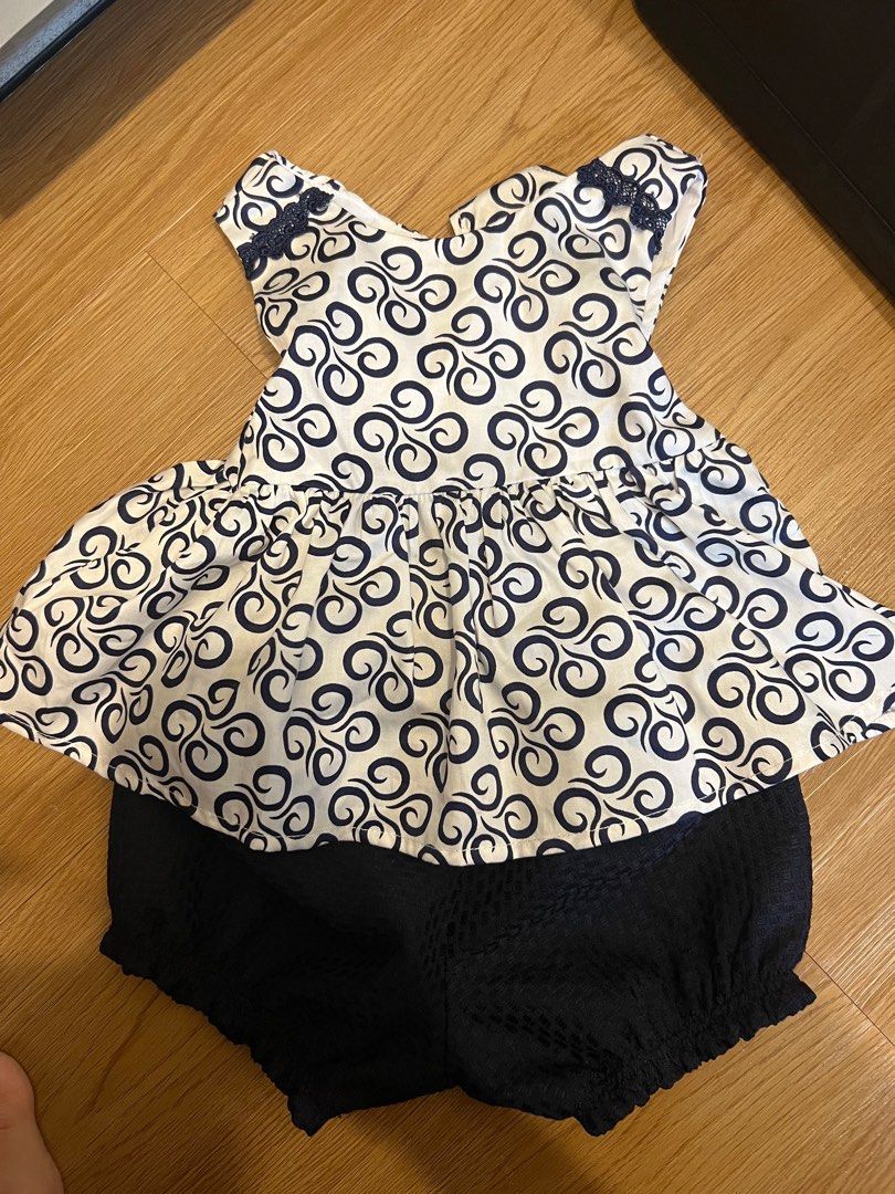 (12m) Periwinkle Baby Girl Set, Babies & Kids, Babies & Kids Fashion on ...