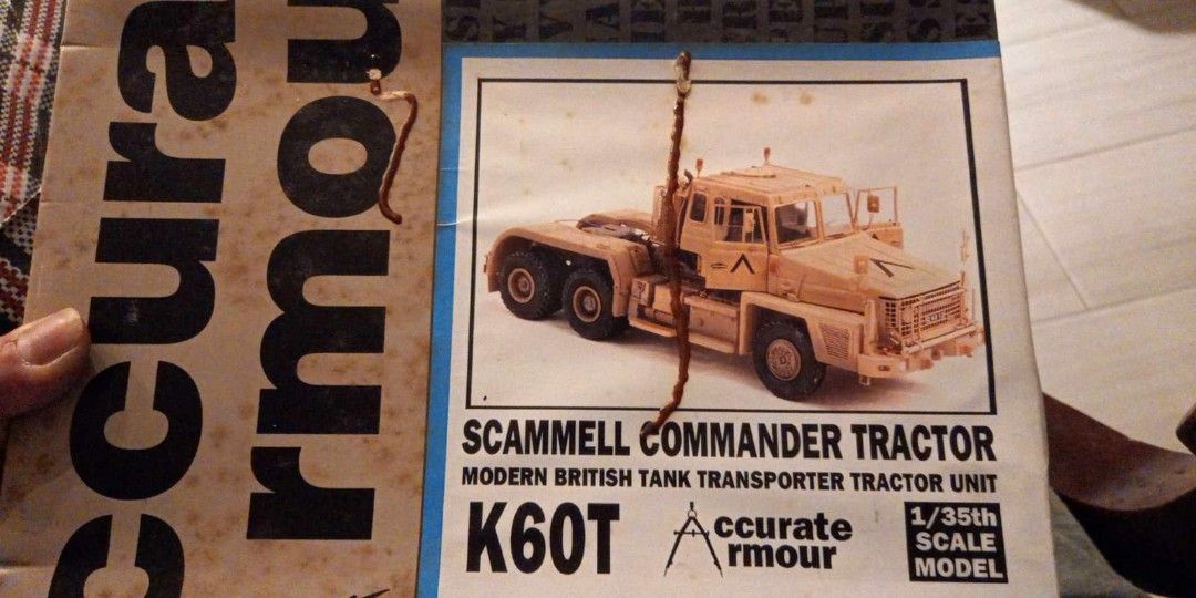 1:35 Accurate Armour Scammell Commander Tractor, 興趣及遊戲, 玩具 & 遊戲類 ...