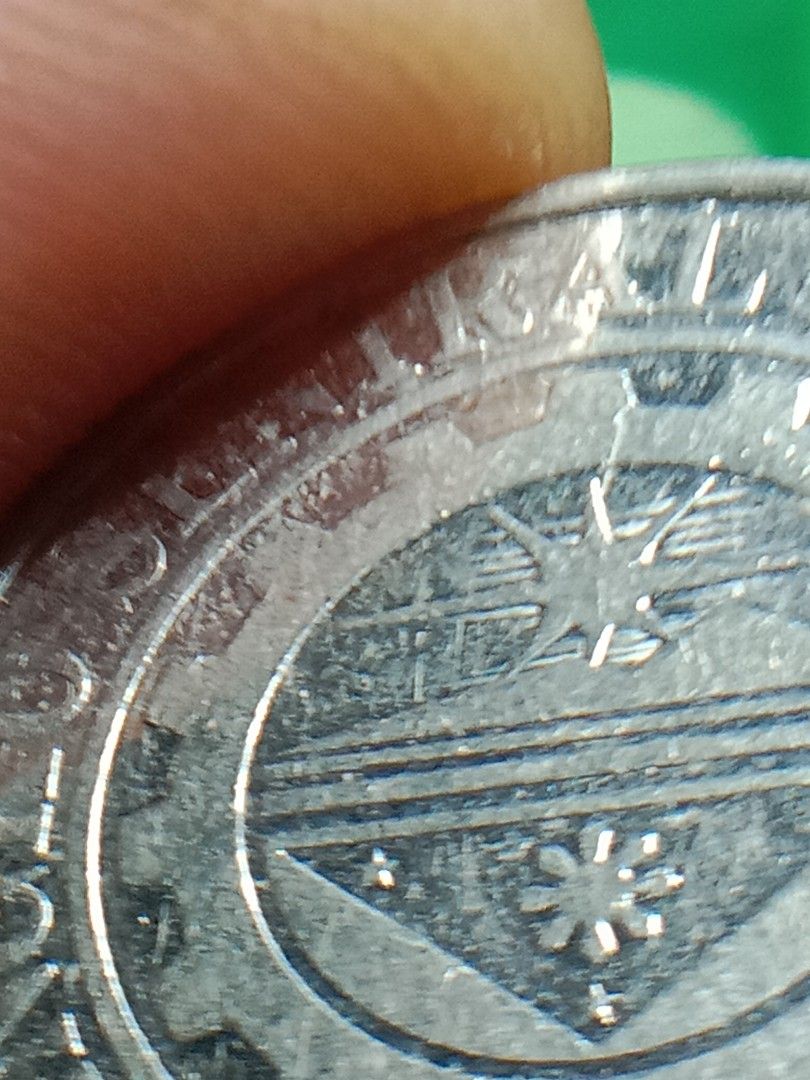 1 piso 2017 bsp overse & reverse error coin, Hobbies & Toys ...