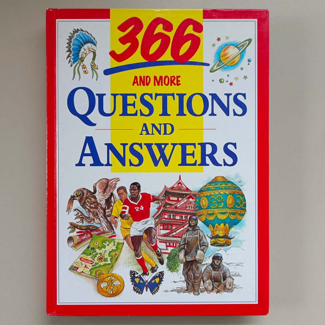 366 And More Questions and Answers Children's Book Encyclopedia Kids ...