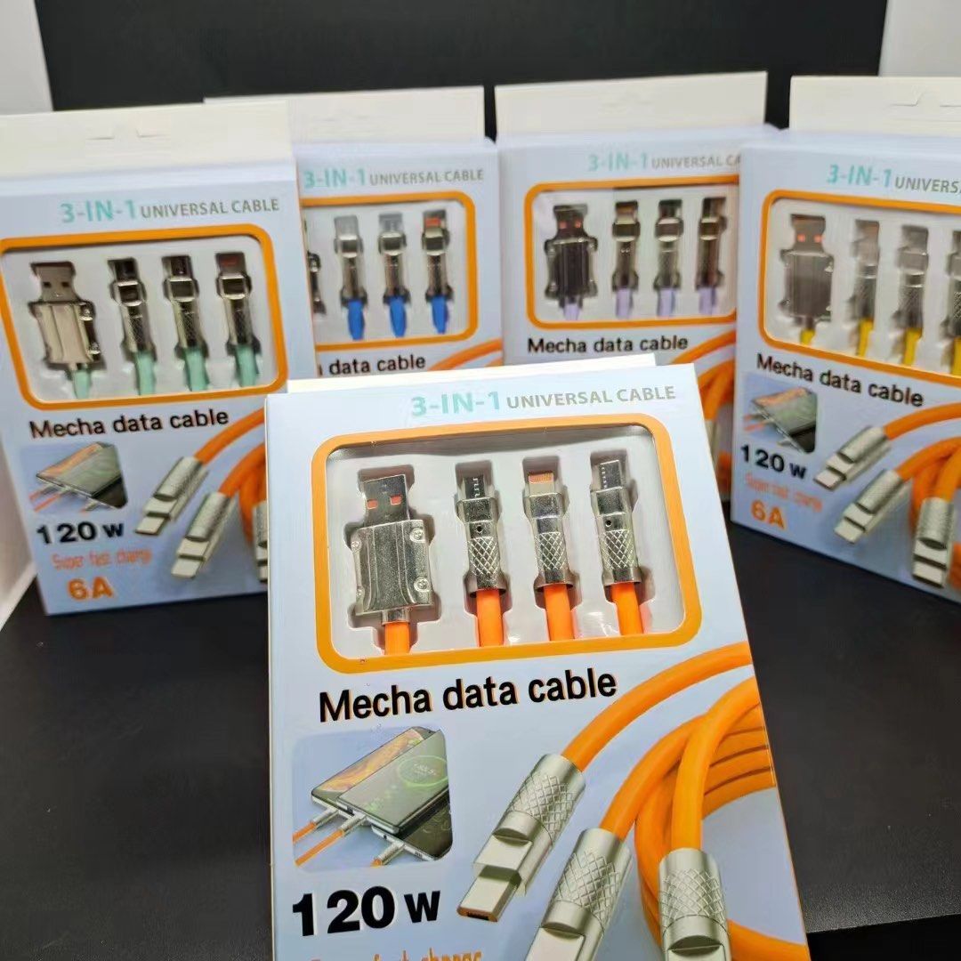 3 In 1 Universal Mech Data Cable, Mobile Phones & Gadgets, Mobile ...