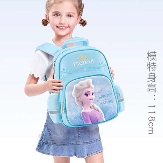 3D Frozen II School Bag, Disney Frozen 2 Princess Backpack Elsa Bag ...