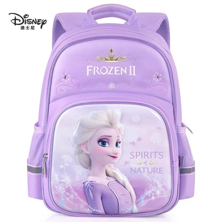 3D Frozen II School Bag, Disney Frozen 2 Princess Backpack Elsa Bag ...