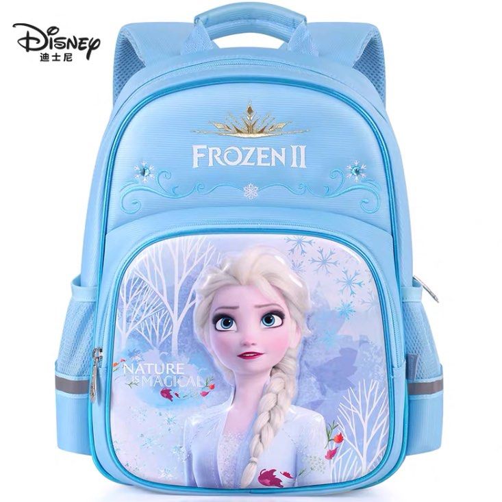 3D Frozen II School Bag, Disney Frozen 2 Princess Backpack Elsa Bag ...