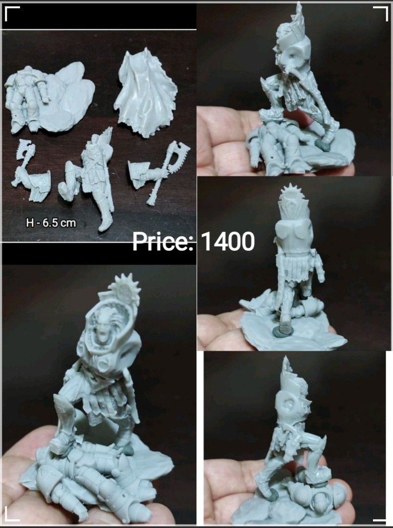 3D Printed Resin Various Miniature Characters Batch 2, Hobbies & Toys ...