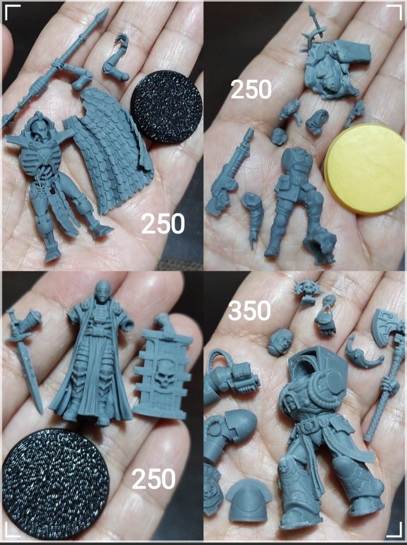 3D Printed Resin Various Miniature Characters Batch 3, Hobbies & Toys ...