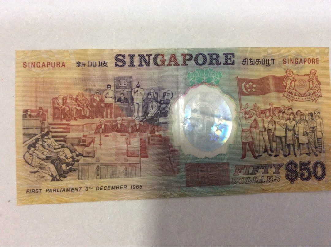 $50 Old Plastic Note, Hobbies & Toys, Memorabilia & Collectibles ...