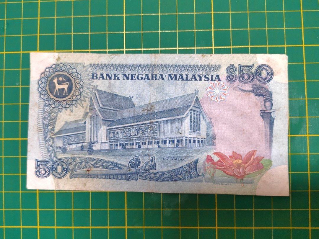 5th series rm50 duit lama malaysia vc 3060351, Hobbies & Toys, Collectibles & Memorabilia ...