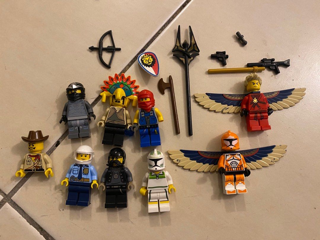 8 x Lego Figures, Hobbies & Toys, Toys & Games on Carousell