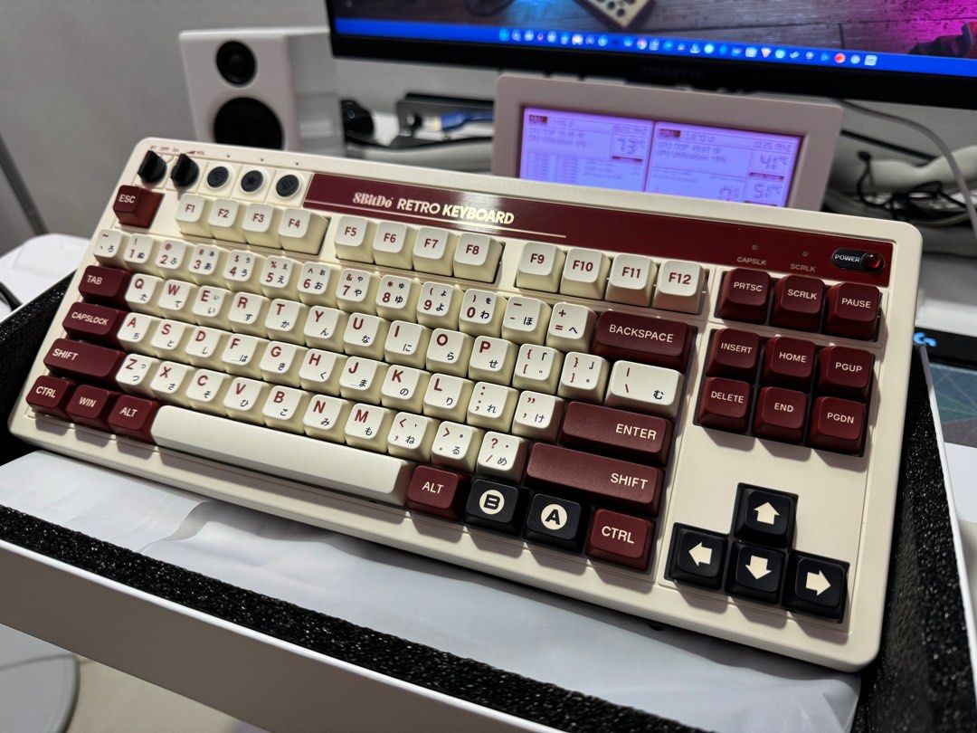 8bitdo Retro Keyboard Famicom Edition, Computers & Tech, Parts ...