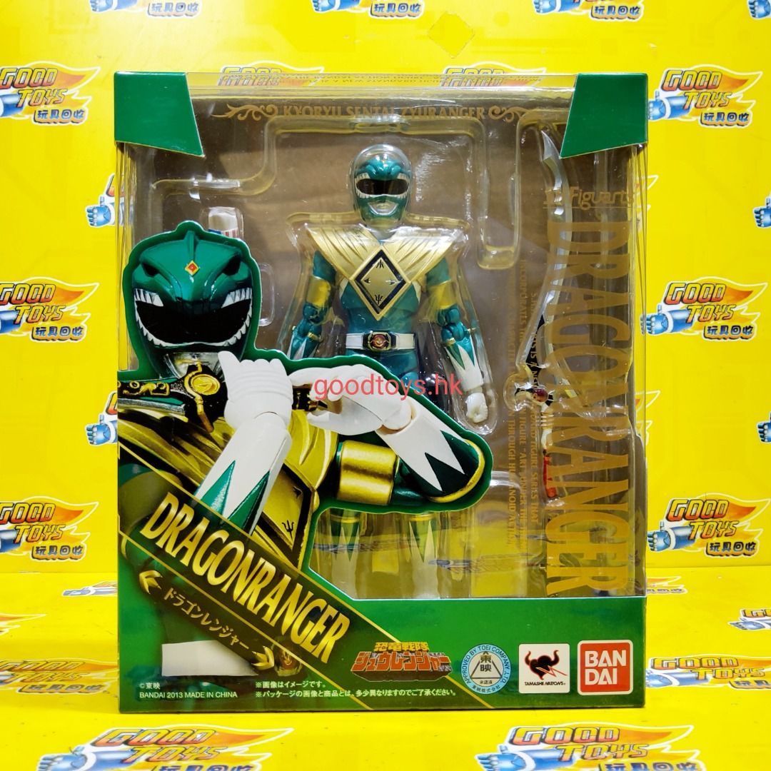 全新未開封 魂商店限定 BANDAI 恐龍戰隊 SHF ARMED TYRANNORANGER & DRAGONRANGER ...