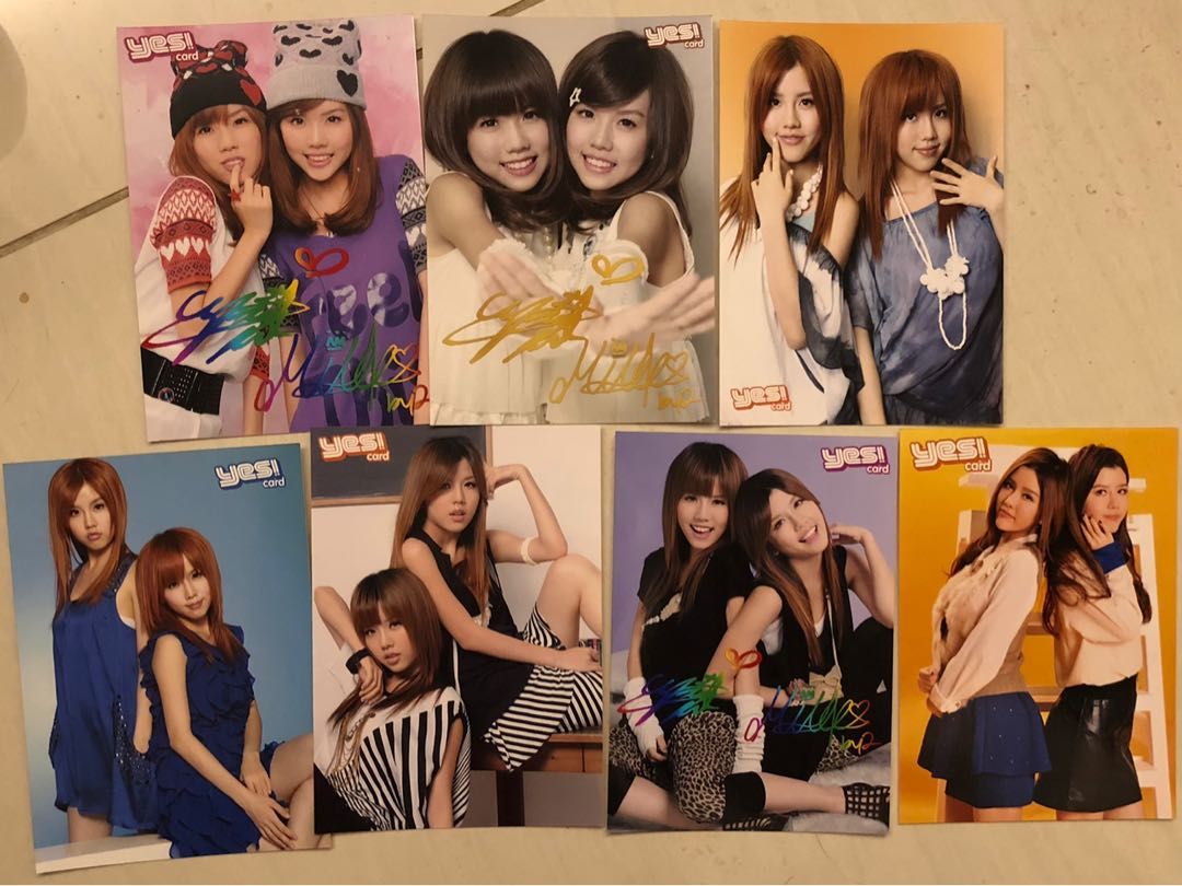 包順豐 台星 by2 miko yumi 絕版 全新 yes 5r相 套裝a, 興趣及遊戲, 收藏品及紀念品, 韓流 - Carousell