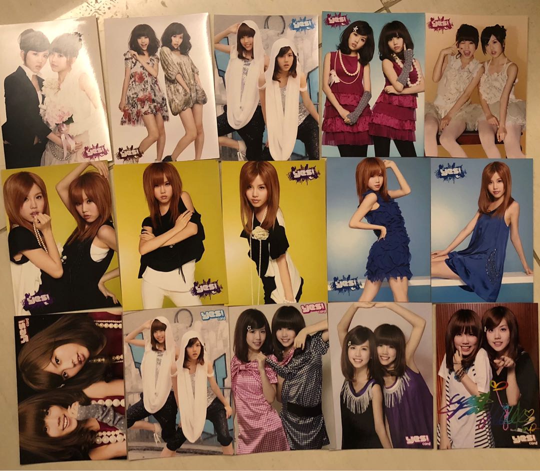 包順豐 台星 by2 miko yumi 絕版 全新 yes 5r相 套裝b, 興趣及遊戲, 收藏品及紀念品, 韓流 - Carousell