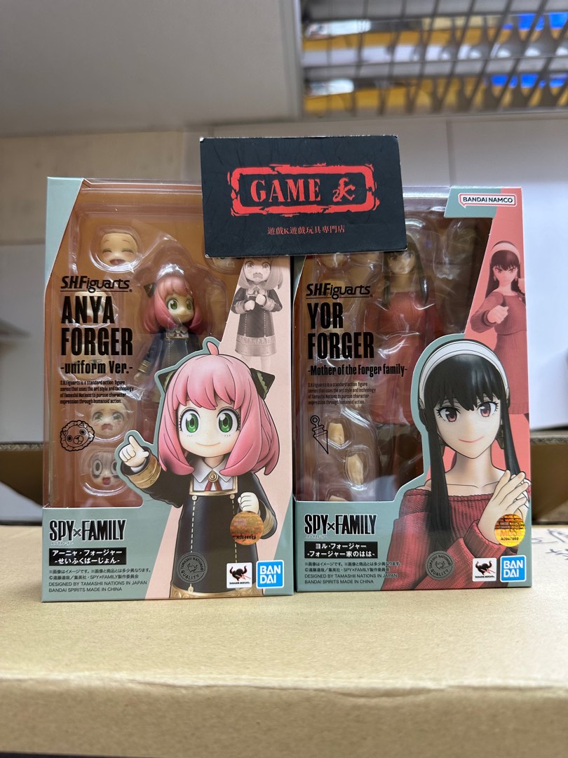 全新 行版 s.h.figuarts SHF YOR ANYA FORGER Mother of the Forger family 間諜家家 ...