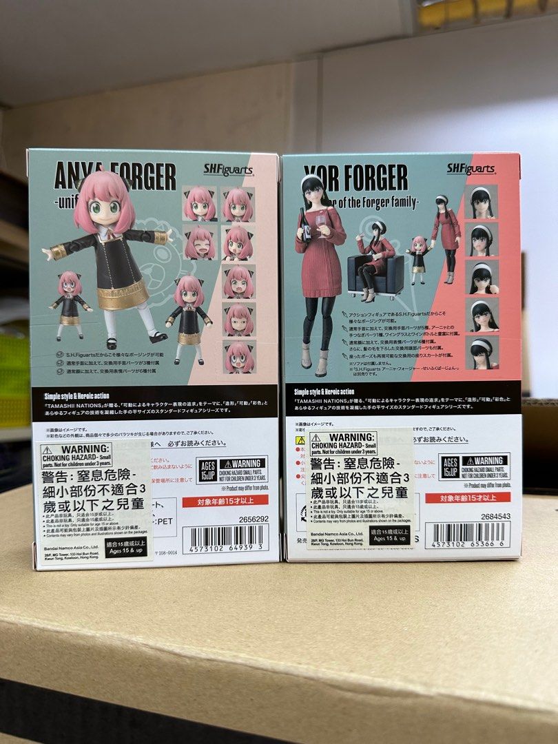 全新 行版 s.h.figuarts SHF YOR ANYA FORGER Mother of the Forger family 間諜家家 ...