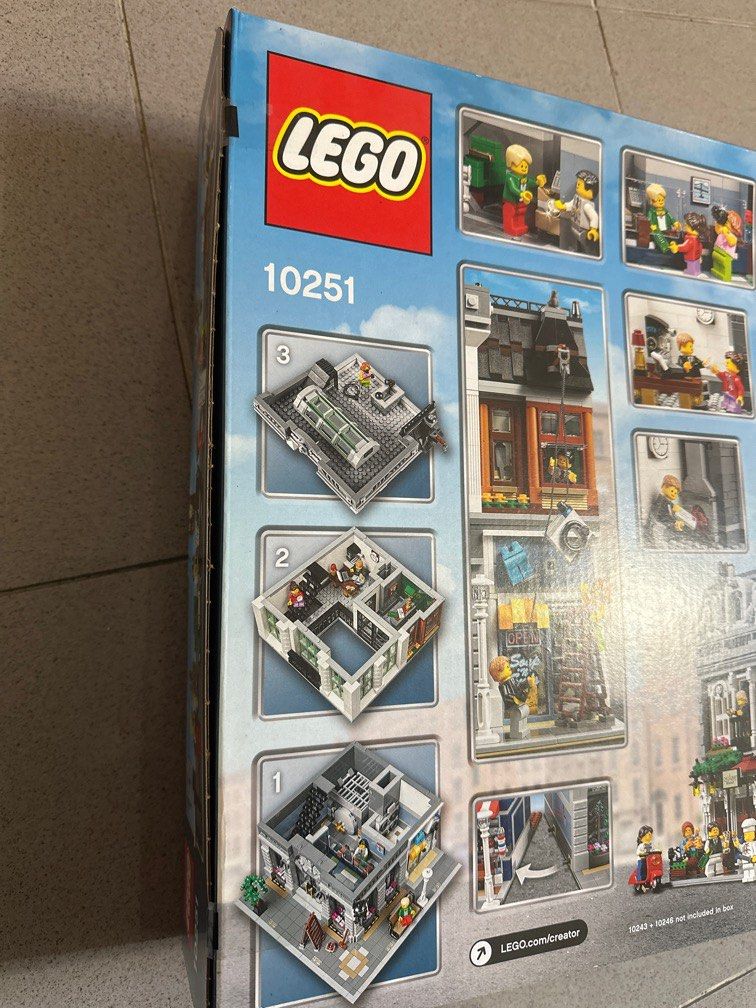 全新 絕版 LEGO 10251 Creator Expert Brick Bank, 興趣及遊戲, 玩具 & 遊戲類 - Carousell