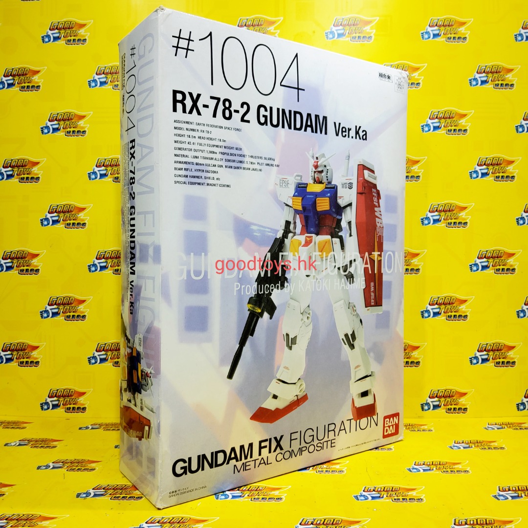 中古已開封 BANDAI 高達 超合金 GFFMC GUNDAM FIX FIGURATION METAL COMPOSITE 1004 R-78-2 GUNDAM VER.KA, 興趣及遊戲 ...