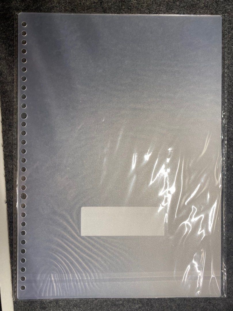 A4 PVC transparent file cover, Hobbies & Toys, Stationery & Craft ...