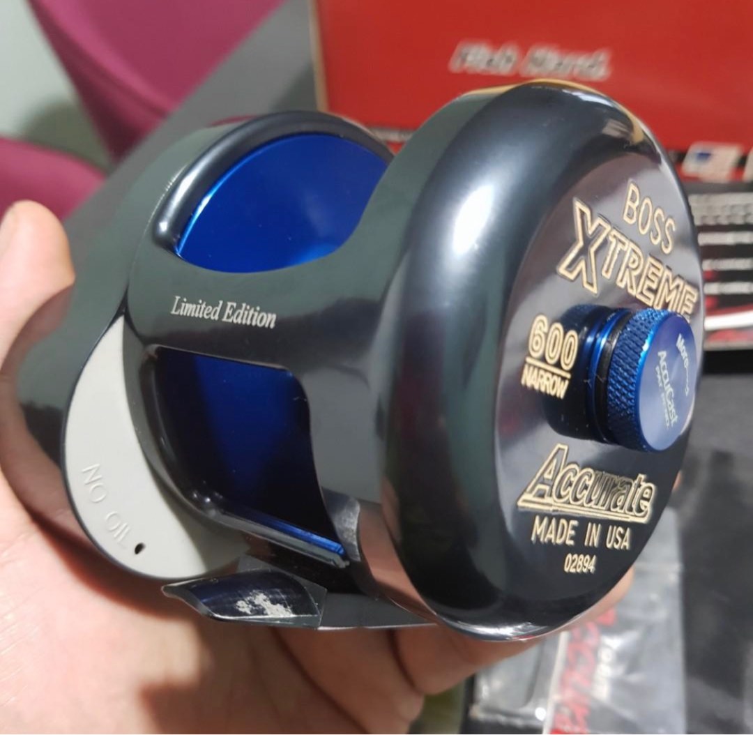 Accurate boss xtreme 600, Sports Equipment, Fishing on Carousell