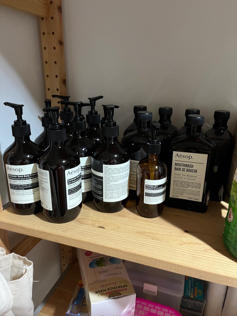 Aesop bottles (Empty), Furniture & Home Living, Home Decor, Other Home ...