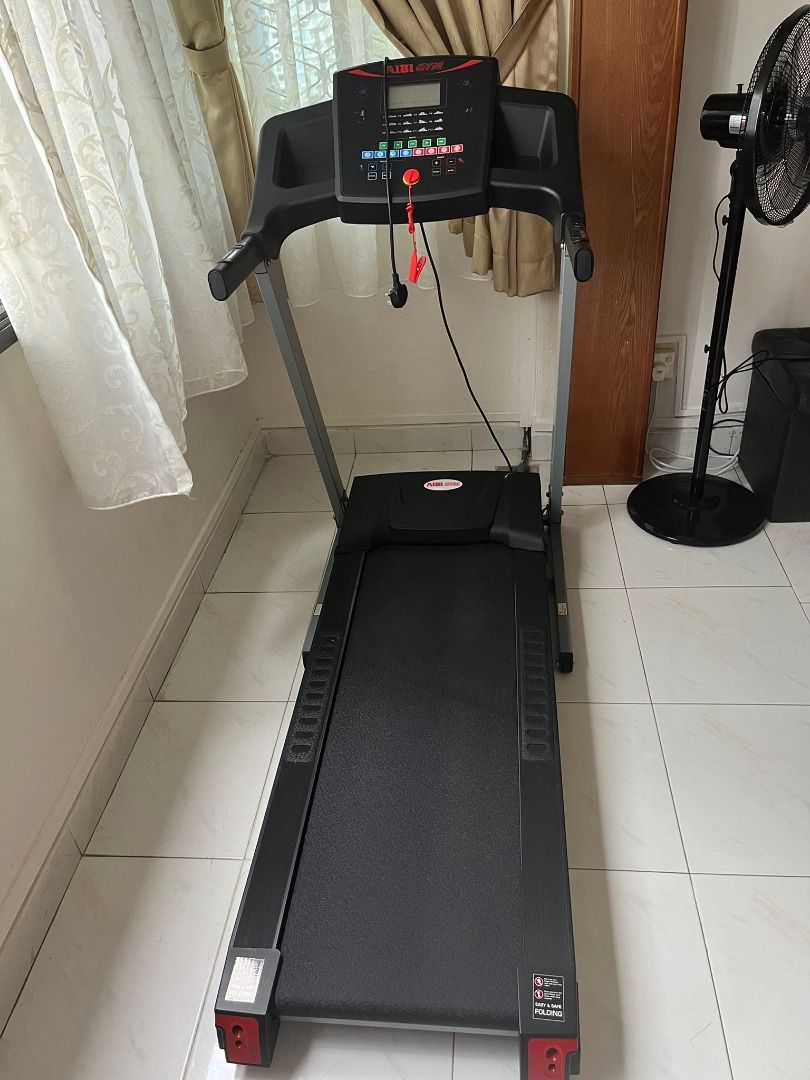 AIBI Gym Motorized Treadmill, Sports Equipment, Exercise & Fitness ...