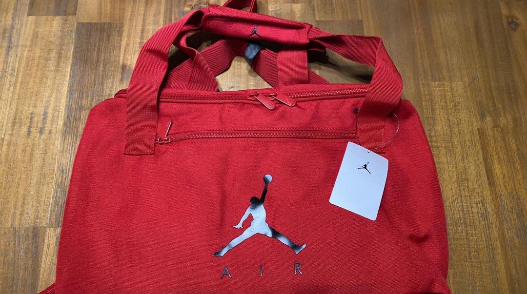 AIR Jordan Gym Bag Red - FREE SHIPPING!, Men's Fashion, Bags, Sling ...