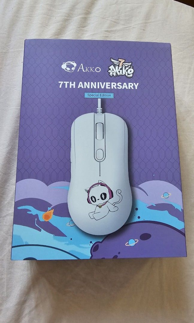 Akko 7th anniversary mouse, Computers & Tech, Parts & Accessories ...