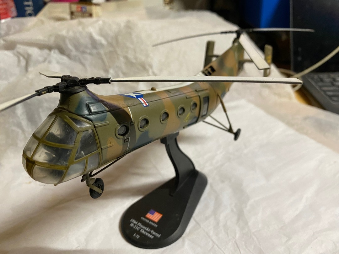 Amercon Helicopter Magazine Collection - Piasecki H-21C Shawnee 1964 (1 ...