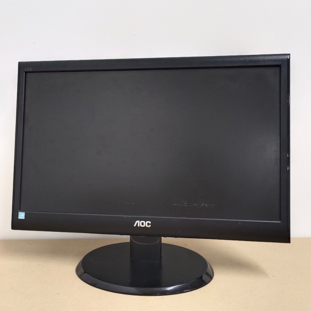 AOC E950SWN Monitor Screen Desktop 18.5-inch LED Screen with LED ...