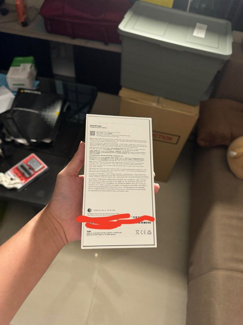 Apple iPhone 15 Pro Max 256gb Natural Titanium Box, Mobile Phones ...