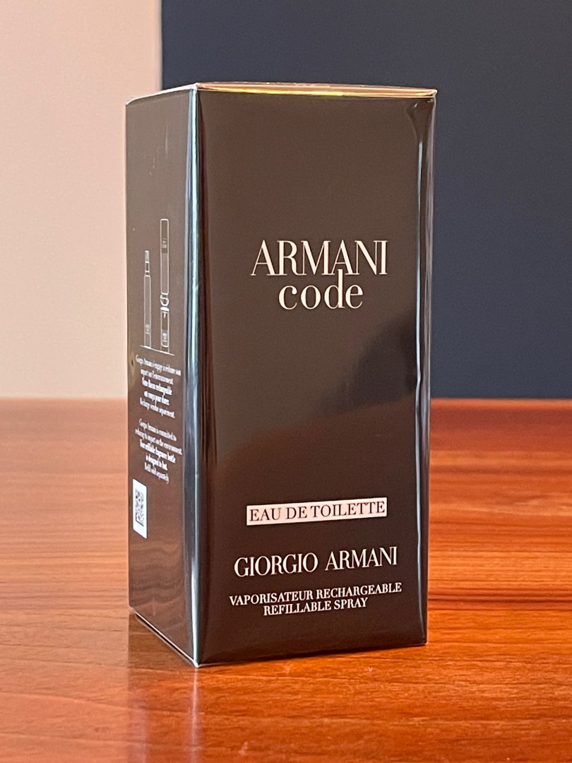 Armani Code refillable perfume, Beauty & Personal Care, Fragrance ...