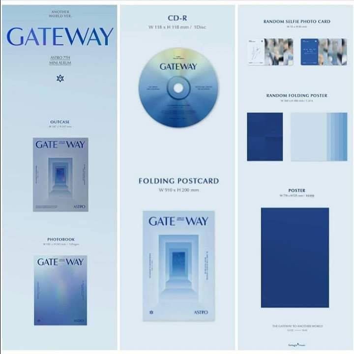 ASTRO GATEWAY ALBUM ANOTHER WORLD VER., Hobbies & Toys, Memorabilia ...