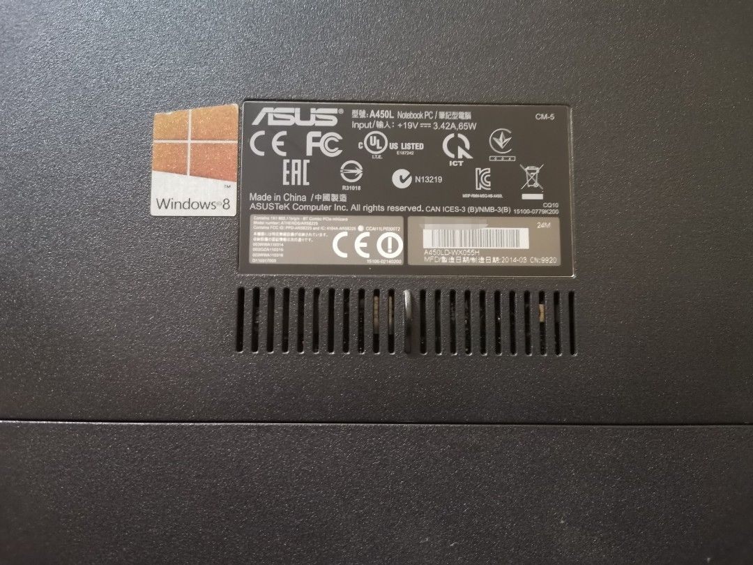 Asus A450L Red Notebook, Computers & Tech, Laptops & Notebooks on Carousell