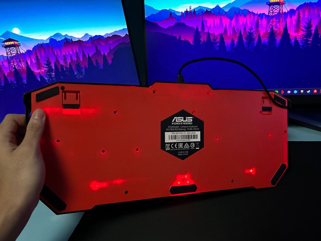 ASUS Cerberus Keyboard, Computers & Tech, Parts & Accessories, Computer ...