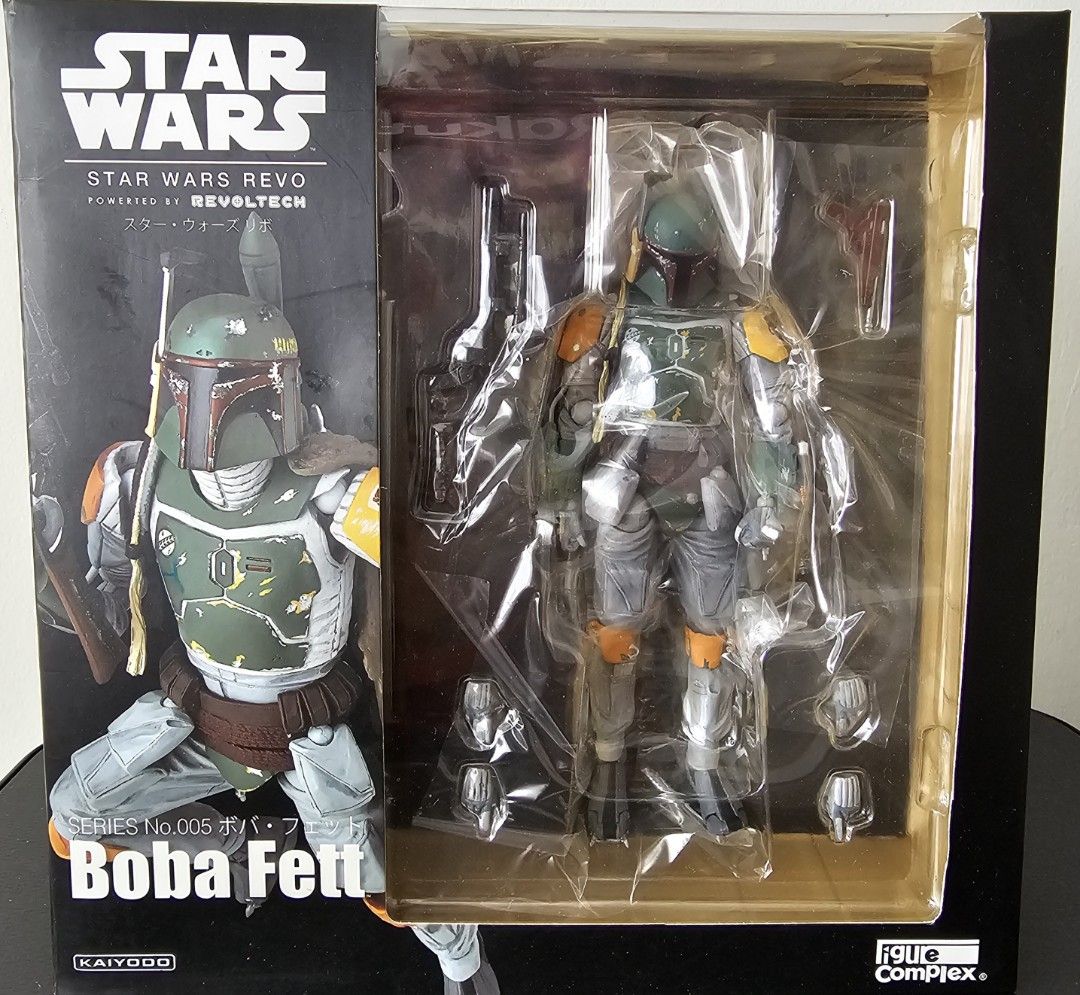 Authentic Kaiyodo Revoltech Star Wars Boba Fett, Hobbies & Toys, Toys ...