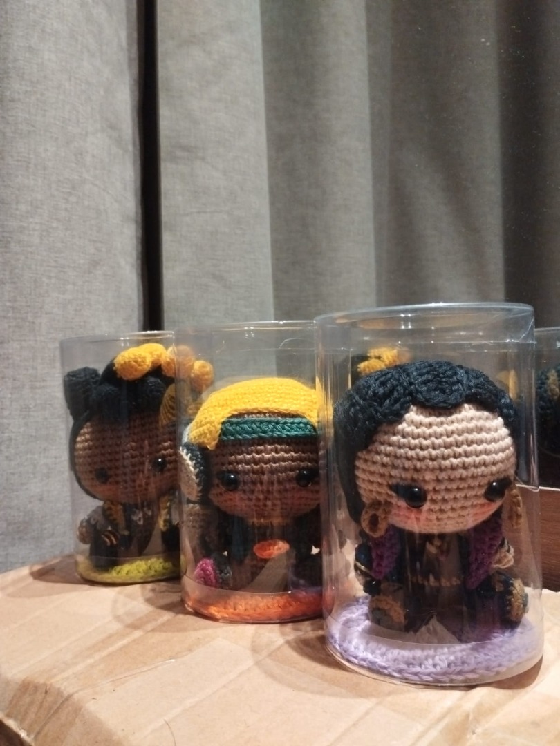 [AVAILABLE] Set B - 100% Handcrafted Valorant Crochet Agents Dolls ...