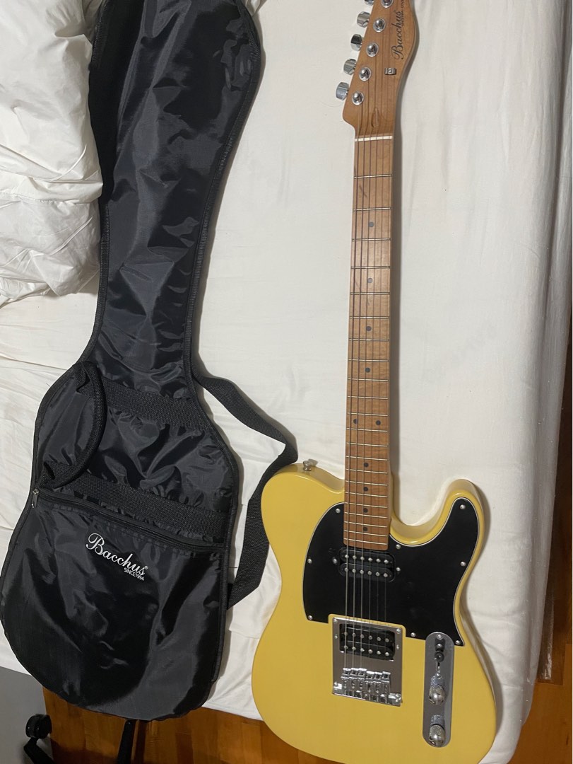 Bacchus Telecaster BTE 1M , Hobbies & Toys, Music & Media, Musical ...