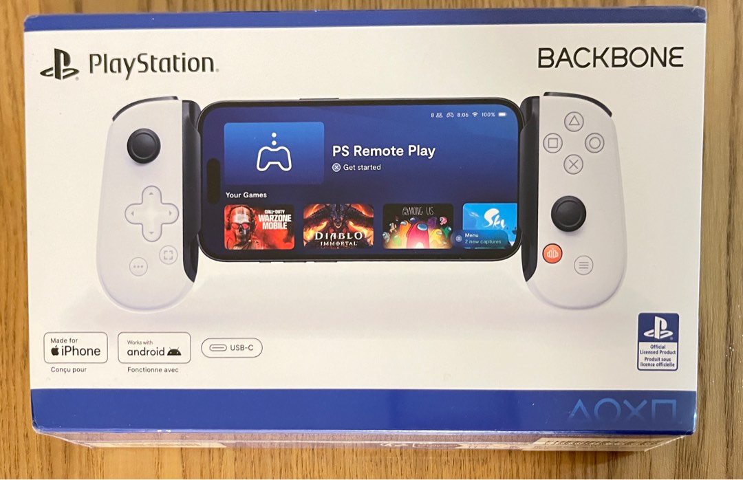 BACKBONE One for Android and iPhone 15 Series (USB-C) - 2nd Gen, 電子遊戲 ...