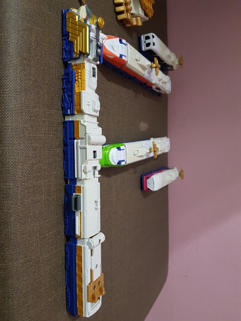 Bandai Ressha Sentai ToQger Train Union Series EX Ressha Gattai DX ...