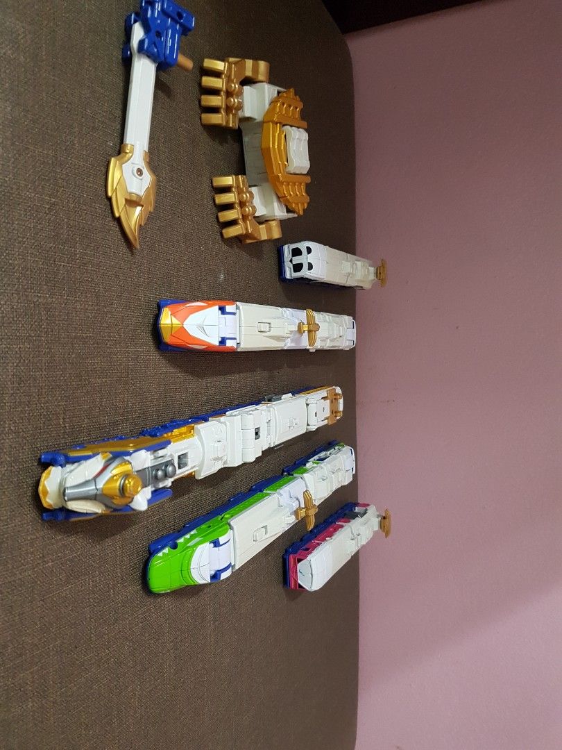 Bandai Ressha Sentai ToQger Train Union Series EX Ressha Gattai DX ...