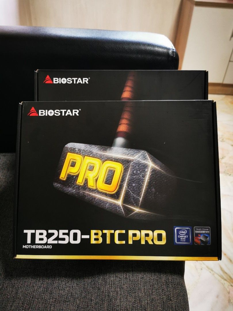 Biostar pro tb 250- btc pro mining motherboard, Computers & Tech, Parts & Accessories, Software ...