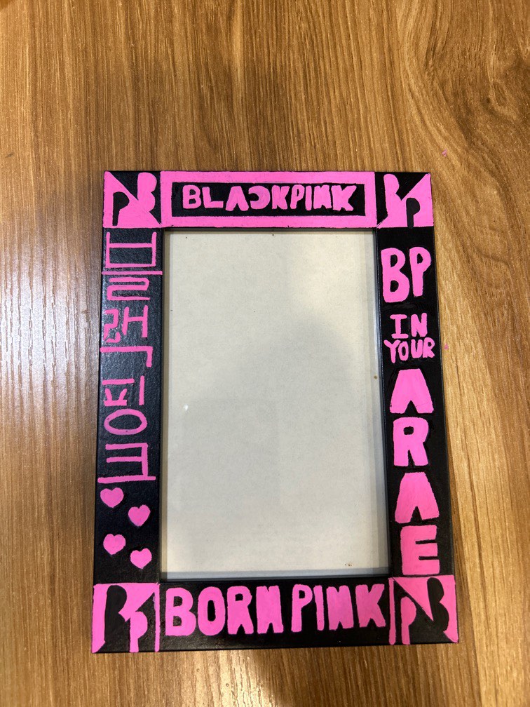 Blackpink Photo Frame, Hobbies & Toys, Stationery & Craft, Handmade ...