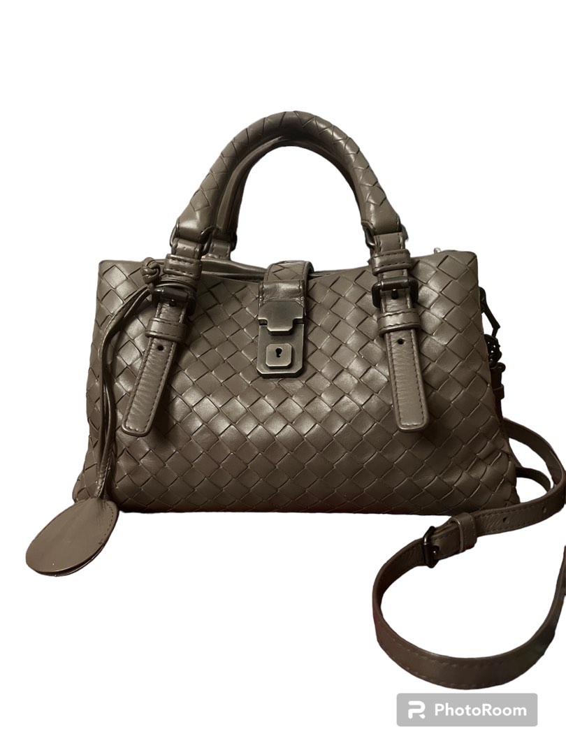 Bottega Veneta Roma Handbag Small Original, Barang Mewah, Tas & Dompet ...