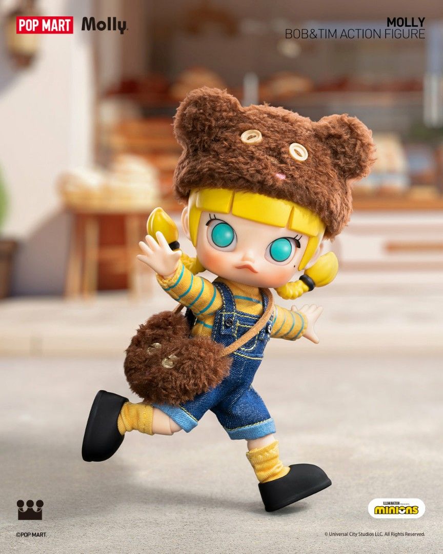 [BRAND NEW! POPMART] POPMART MOLLY THE MINIONS BOB AND TIM COLLECTOR'S ...