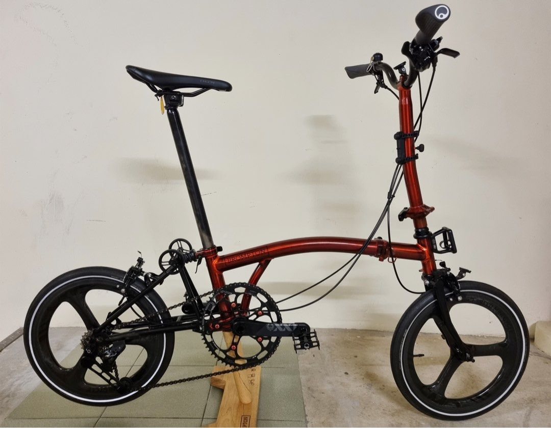 Brompton Superlight (brompton 3sixty pikes royale aceoffix), Sports ...