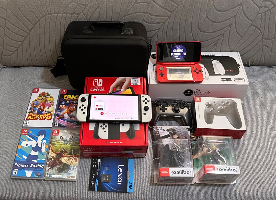 BUNDLE: Nintendo Switch OLED Bundle, Video Gaming, Video Game Consoles ...
