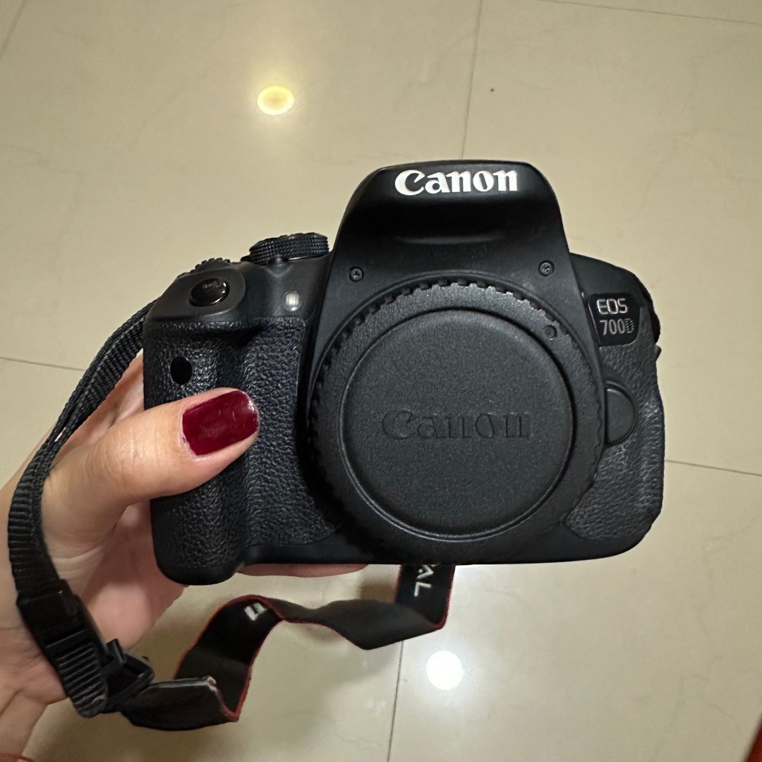 Canon EOS 700D body only, Photography, Cameras on Carousell