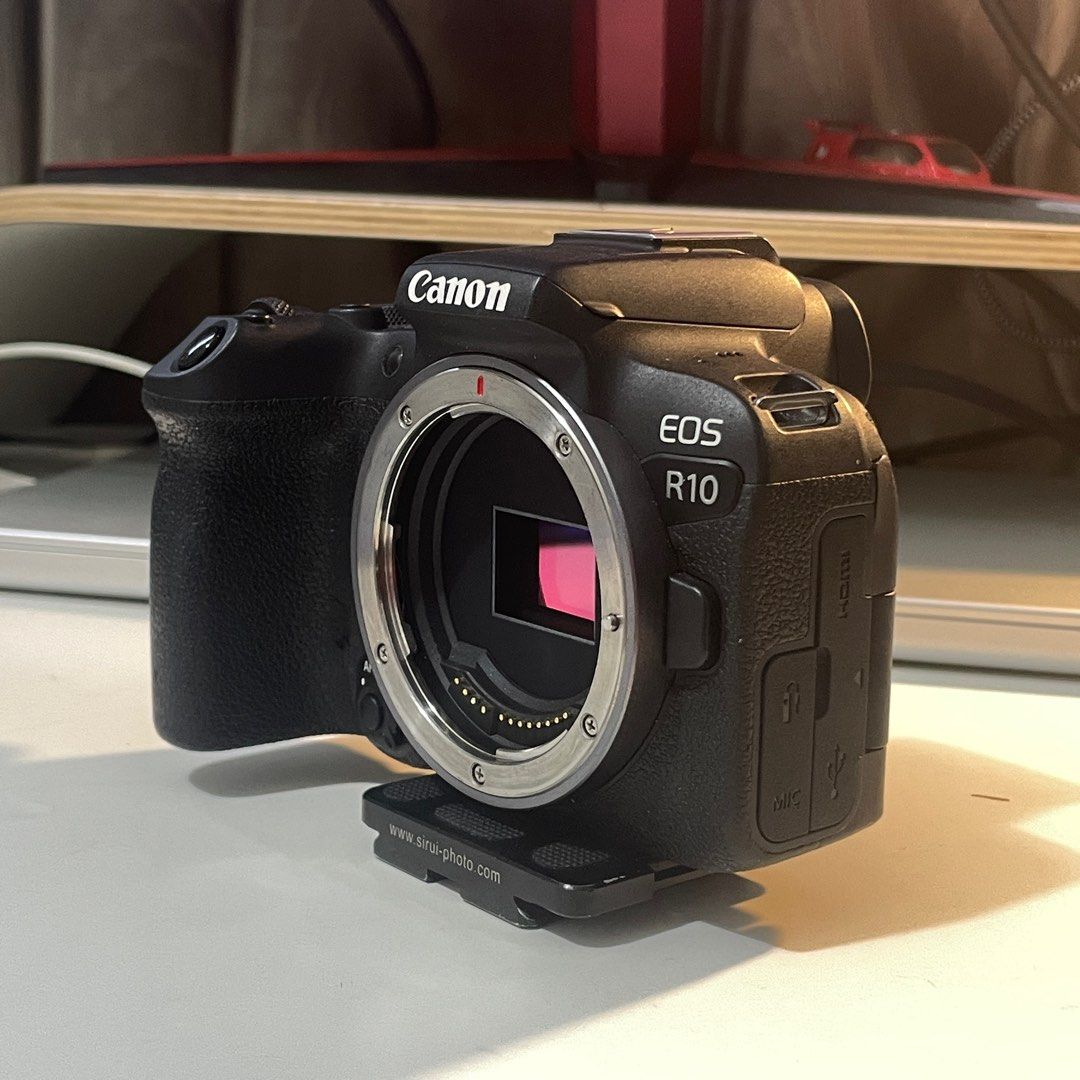 Canon EOS R10 + Adapter and Extra Batteries, Photography, Cameras on ...