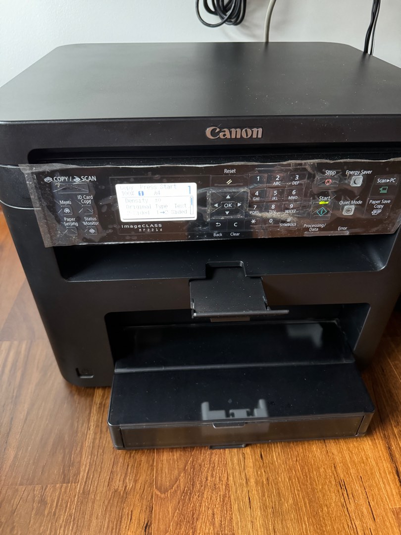 Canon ImageCLASS MF221d auto duplex printer scanner photocopier, Computers & Tech, Printers ...